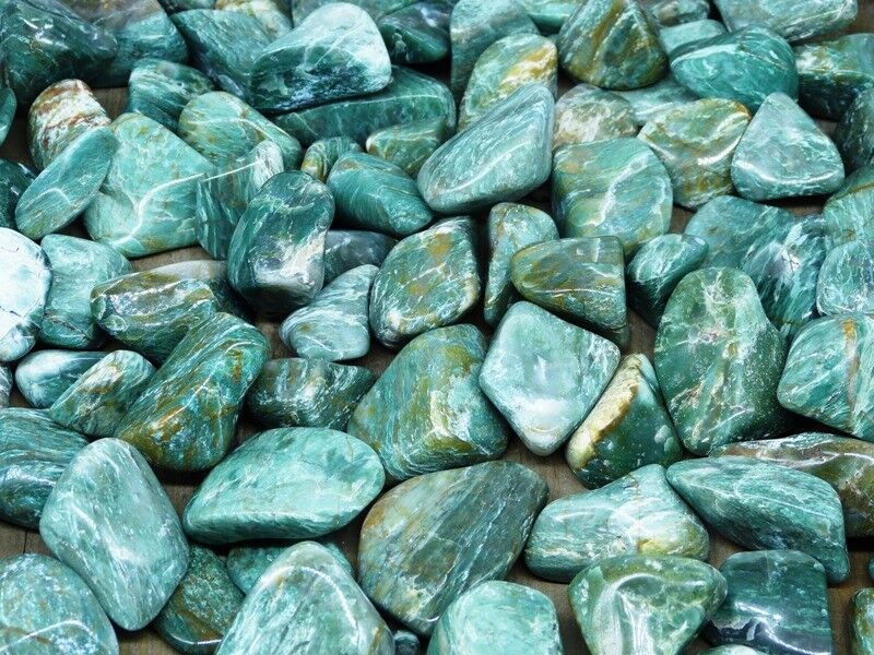 Achat Pierres roulées Fuchsite Quartz Australia, paquet de 200g en gros