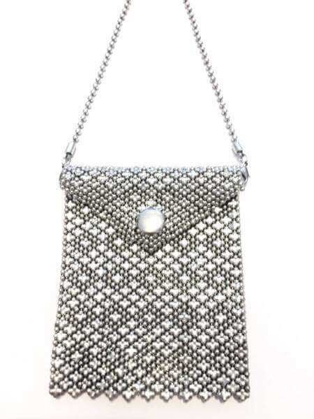 Buy wholesale Chainmail Bag - Silver Large
