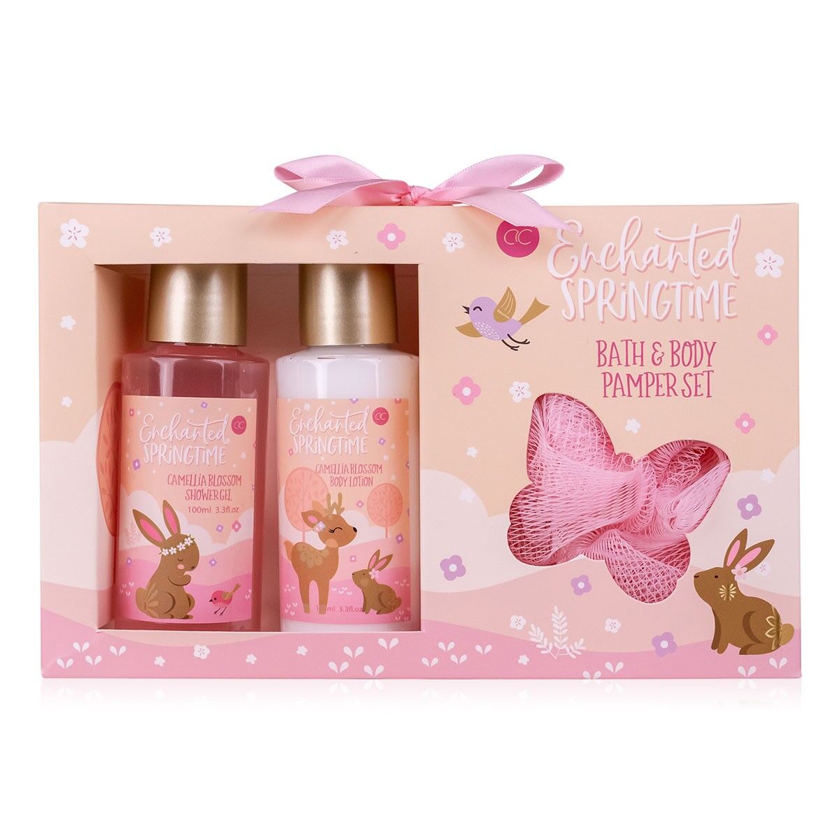 Buy wholesale Bath set ENCHANTED SPRINGTIME in a gift box
