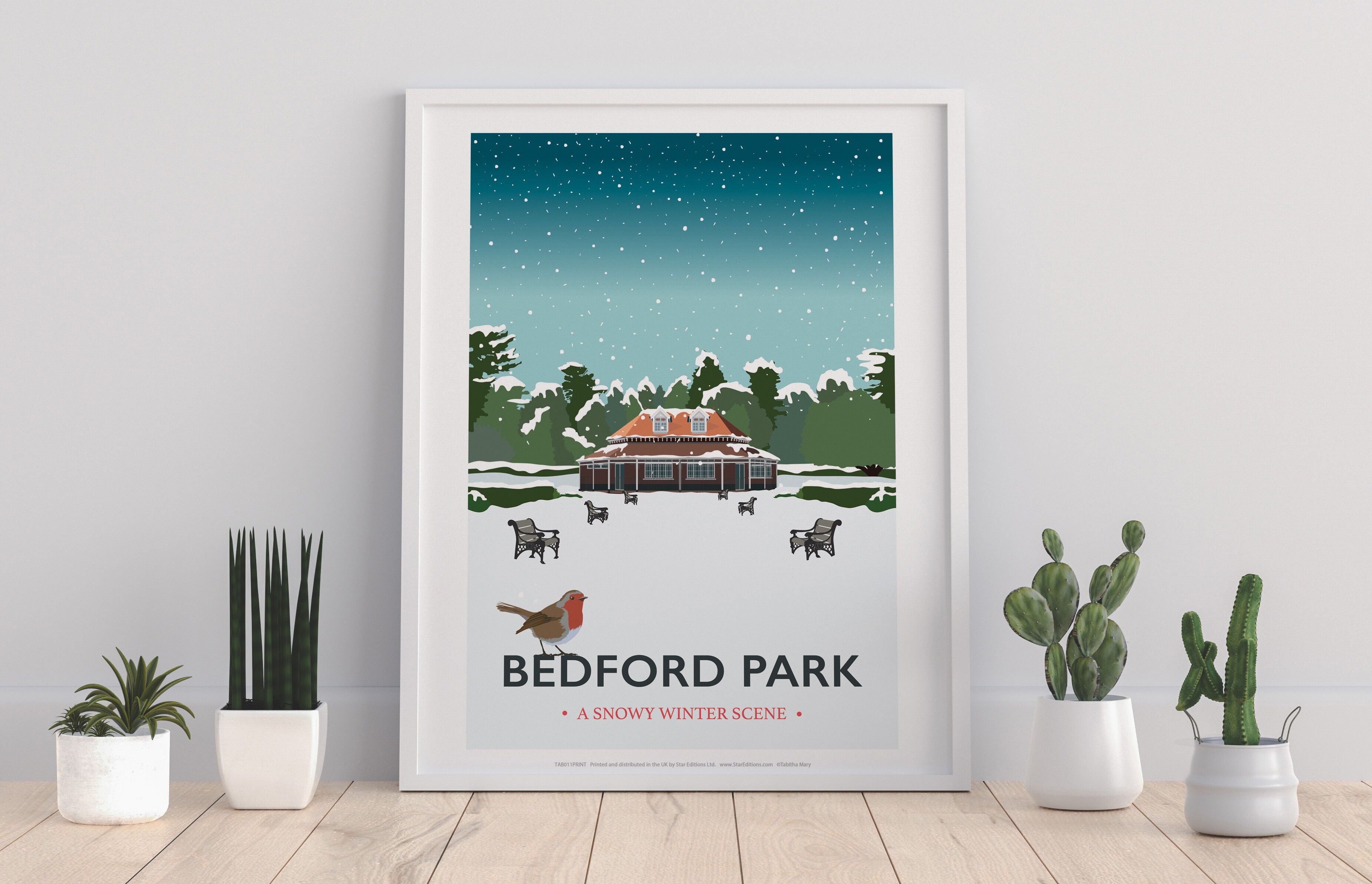 Achat Pavillon, Bedford Park Winter par Tabitha Mary Impression ...