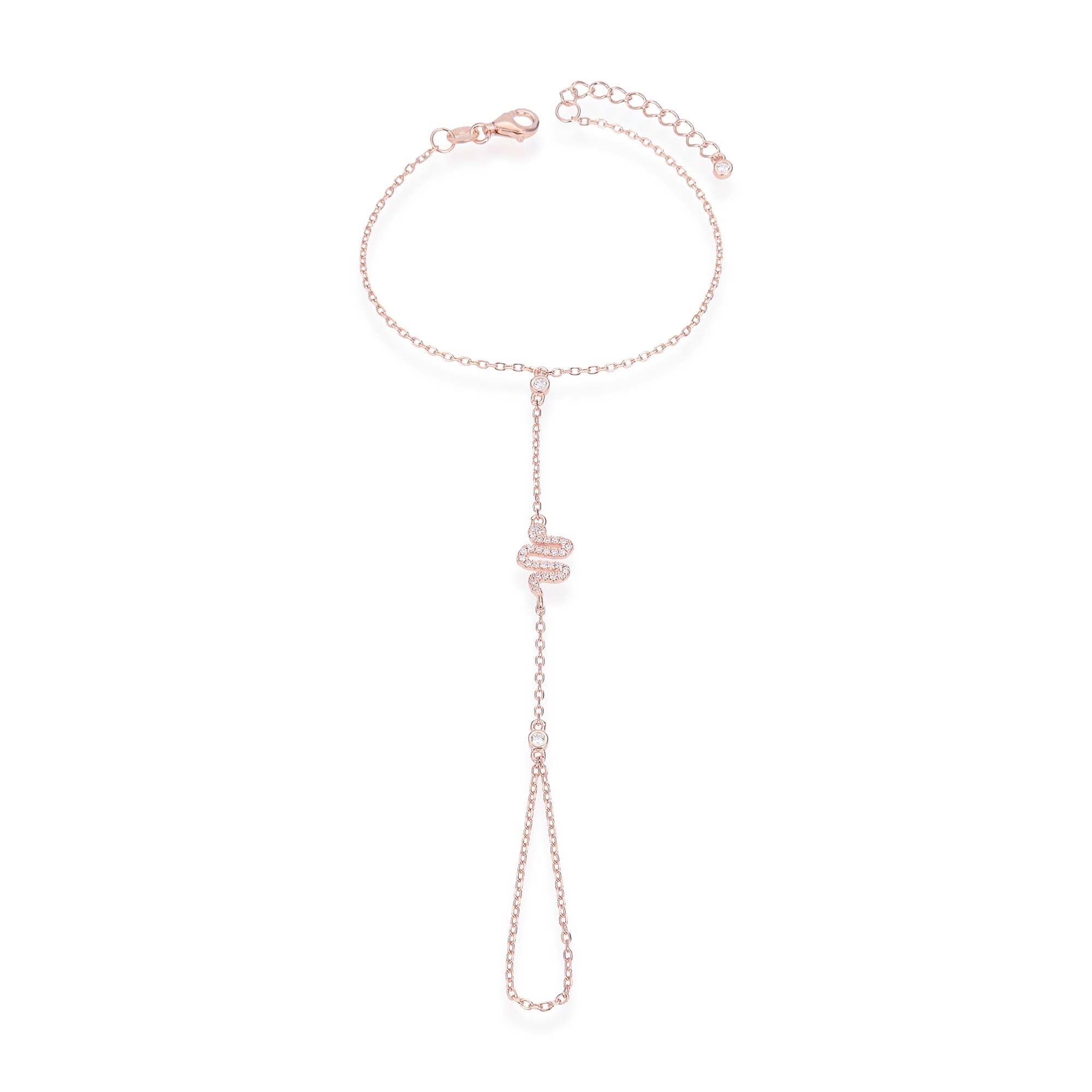 Buy wholesale Snake hand bracelet - Pink