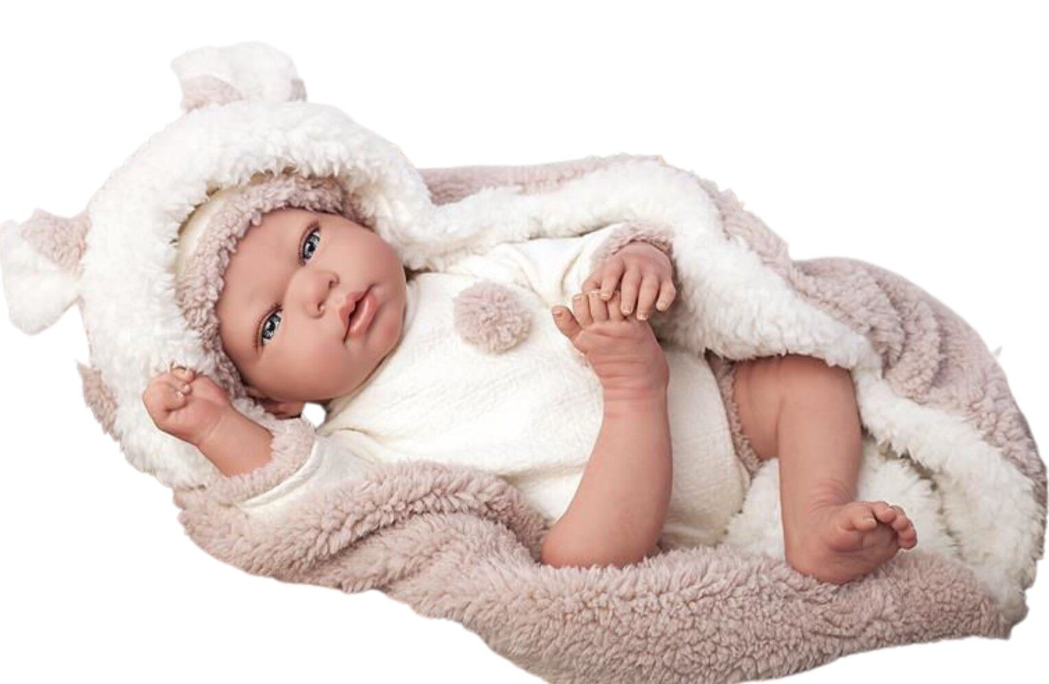 Compra MUÑECA REBORN ANNA 40 CM.- con extremidades de vinilo y cuerpo ...