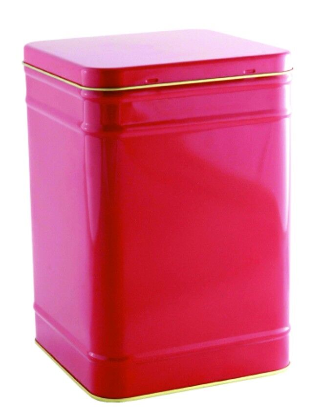 Achat Boîte métal Rouge Kg en gros