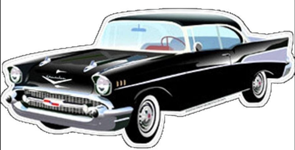 Buy wholesale US tin sign Chevrolet Bel Air - contour sign