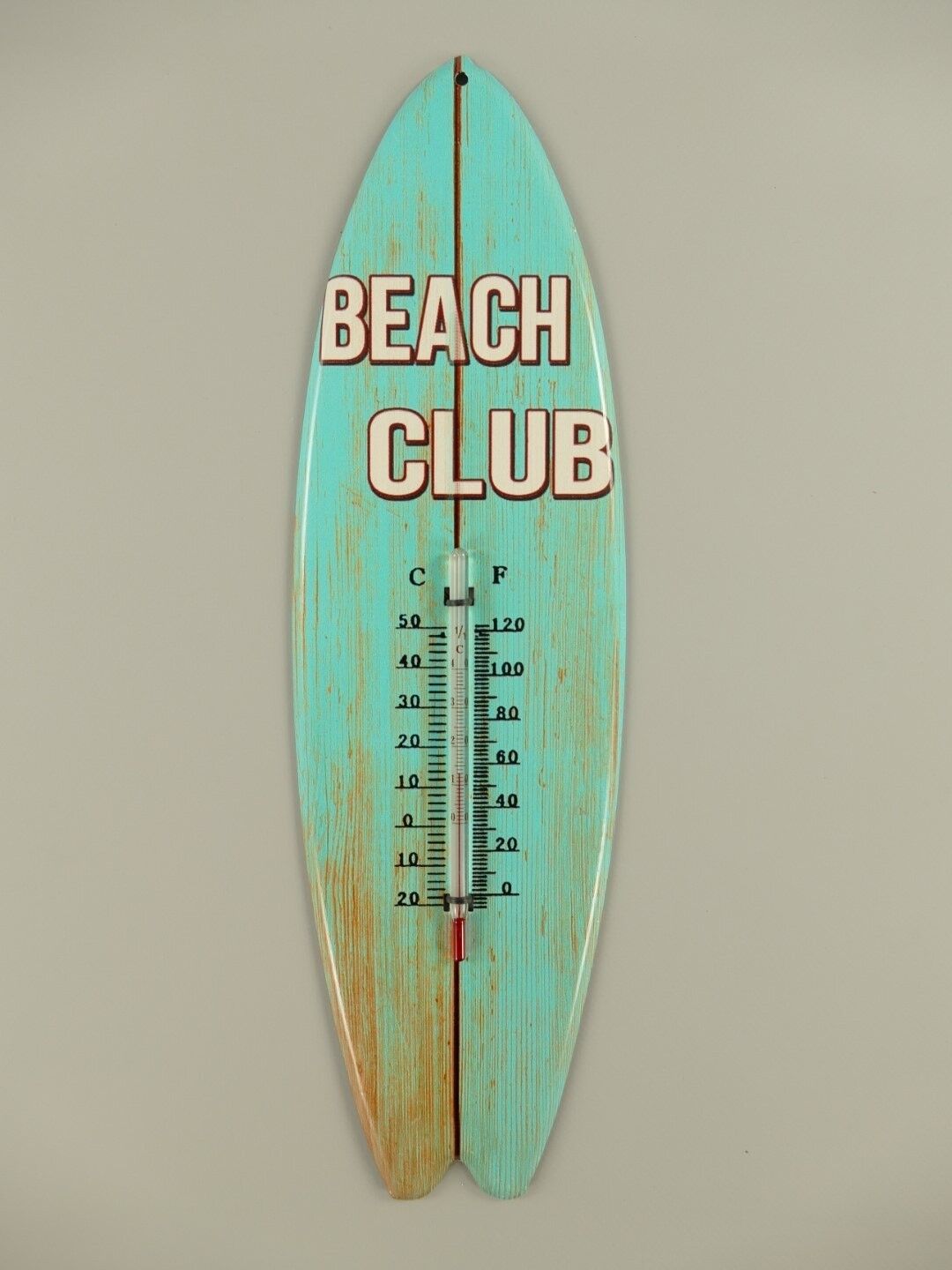 Buy wholesale Tin Thermometer Beach Club - Surfboard