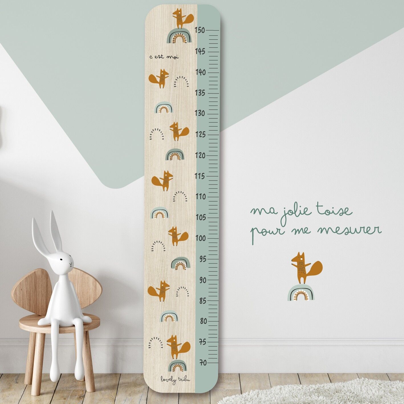 Achat TOISE Personnalisable C 'EST MOI renard céladon en gros