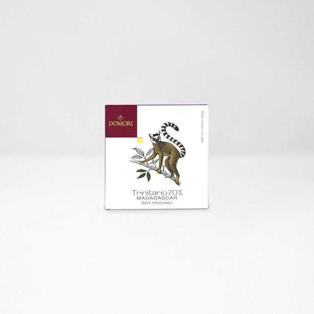 Achat Tablette Chocolat Noir Madagascar 70% - 50g en gros