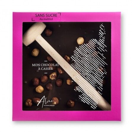 Buy wholesale Sugar-free black/hazelnut breaking tablet