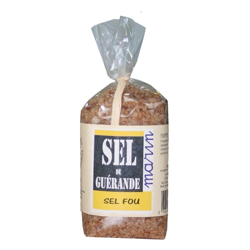 Achat Sachet Gros sel de Guérande au Sel Fou 200g x12 en gros