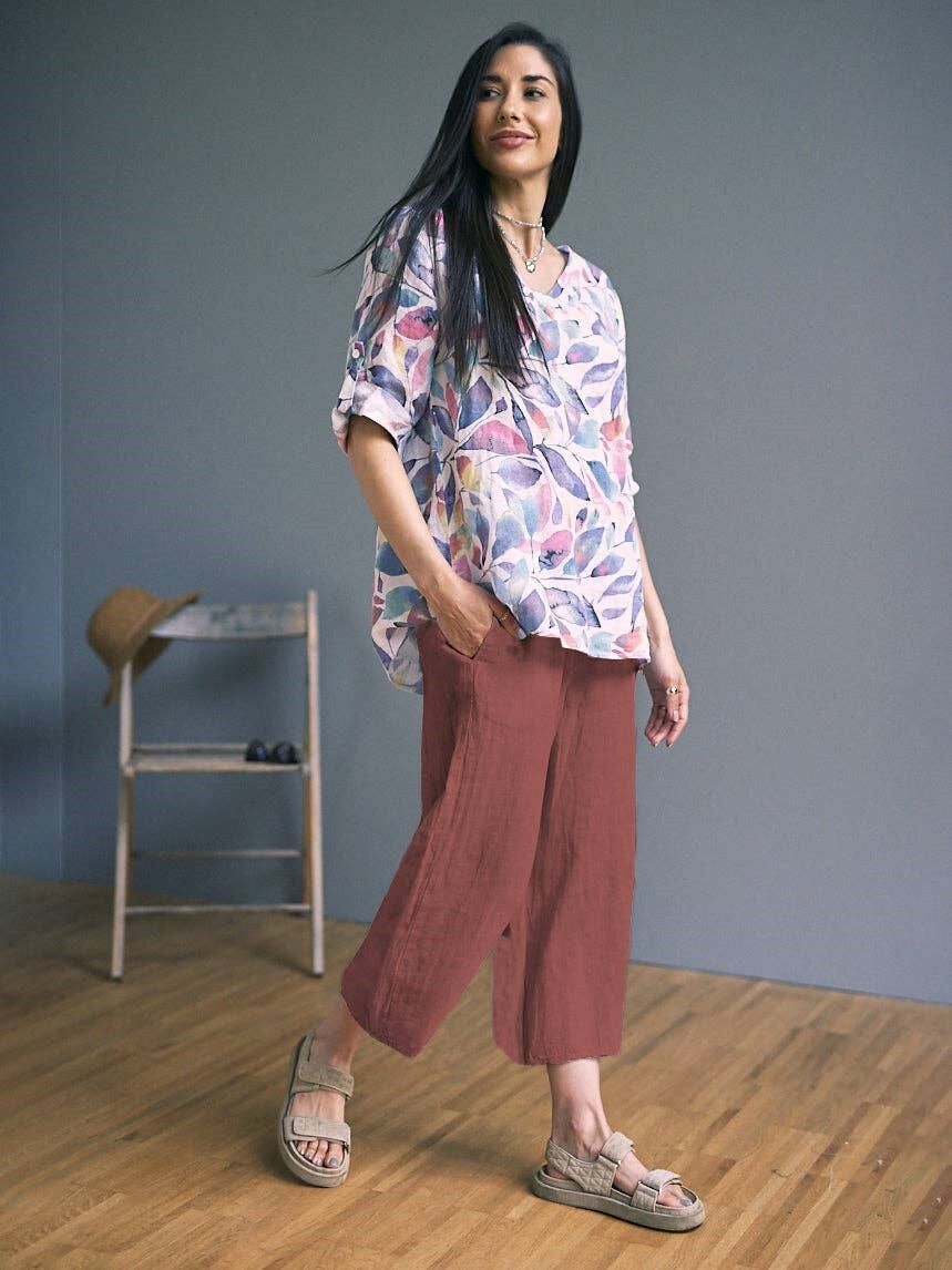 Buy wholesale Lovely Linen Crops 1464 | Terracotta