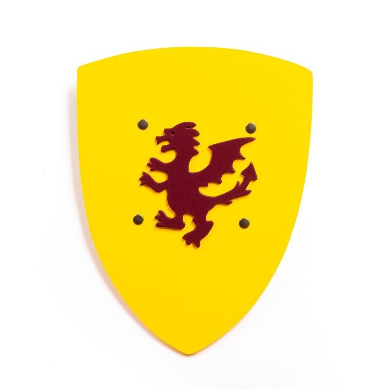 Achat BOUCLIER KAMELOT L JAUNE - ST581 en gros