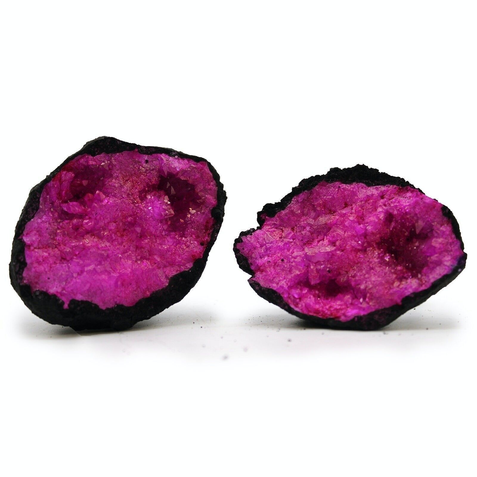 Buy wholesale CCGeo-01 - Coloured Calcite Geodes 8.5x6cm - Black Rock ...