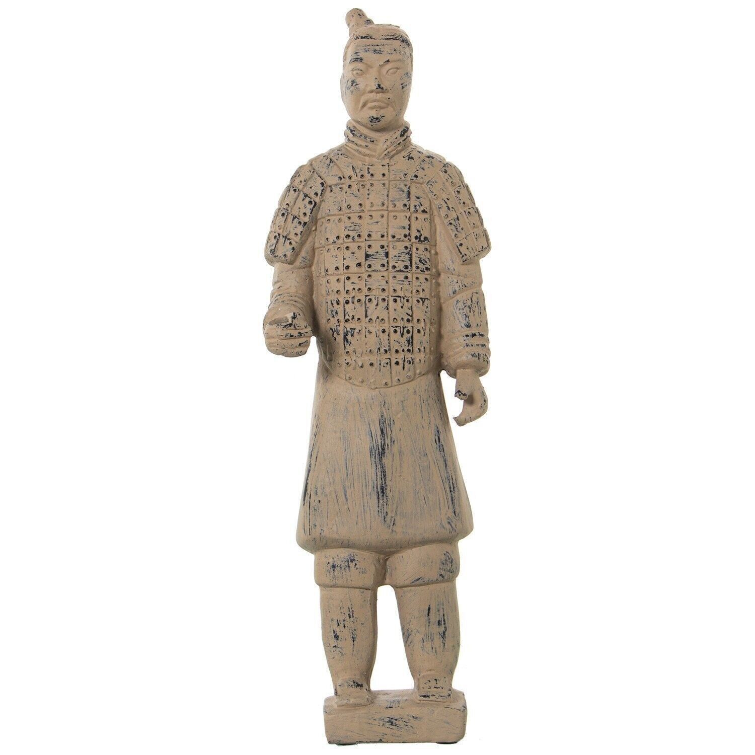 Buy wholesale XIAN WARRIOR RESIN FIGURE STONE EFFECT 12X8X35CM LL49889