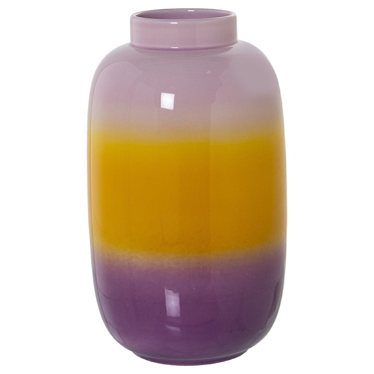 Buy wholesale CERAMIC VASE 41CM PINK/YELLOW/VIOLET °24X41CM LL60812