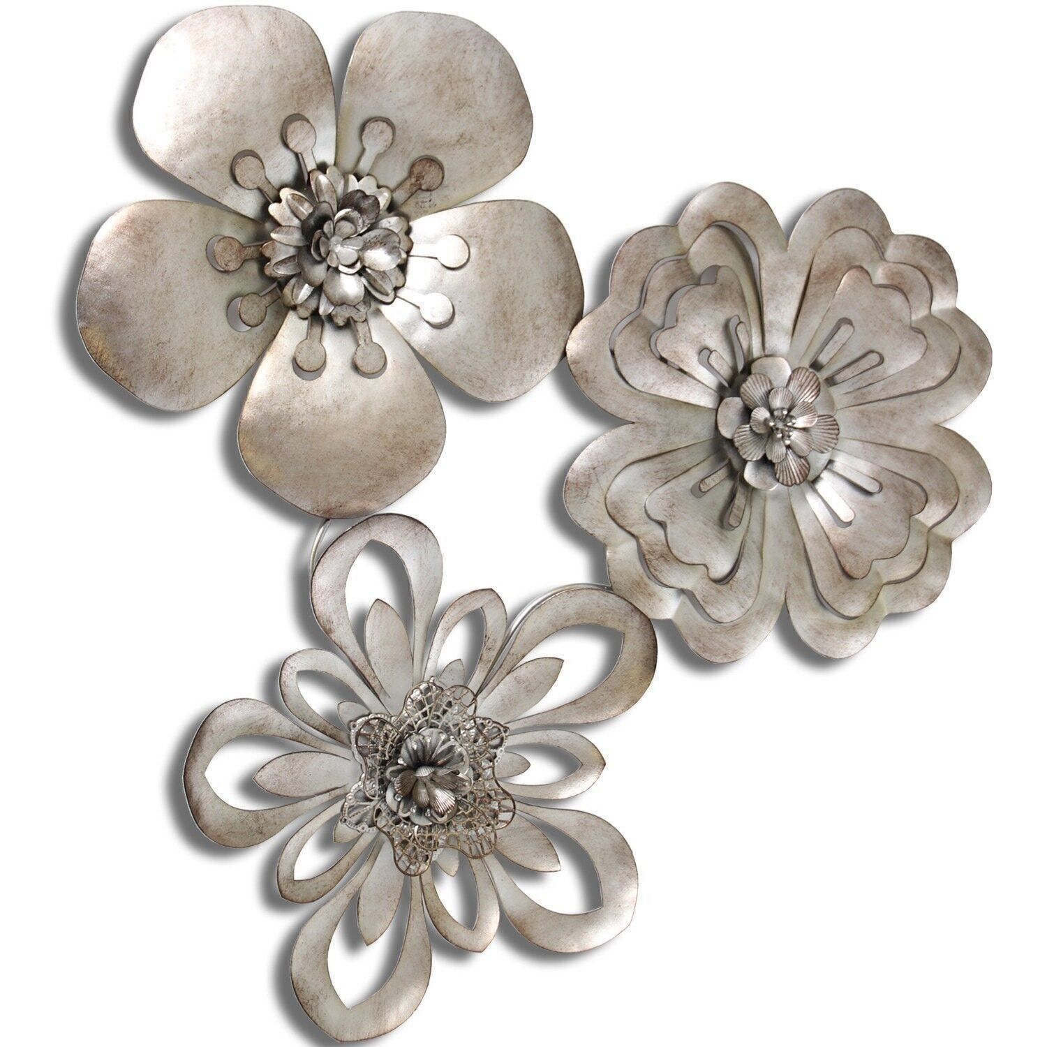Buy wholesale SILVER METAL WALL APPLIANCE _45X3.5X44.5CM-METAL:IRON LL72068