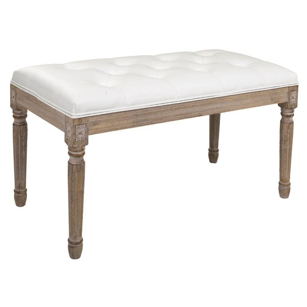 Buy wholesale Upholstered wooden bench reference: 18315