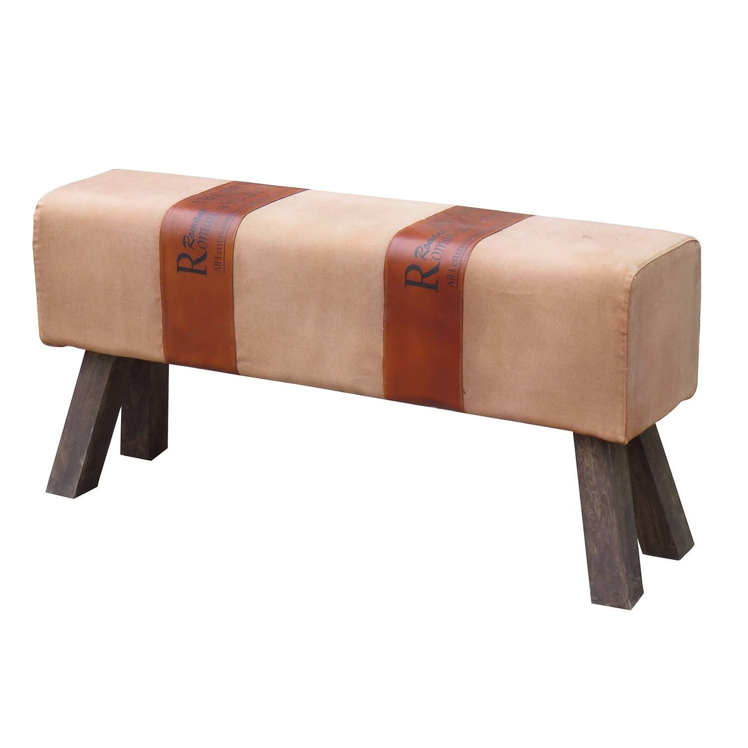Buy wholesale Handcrafted upholstered bench reference: 23178