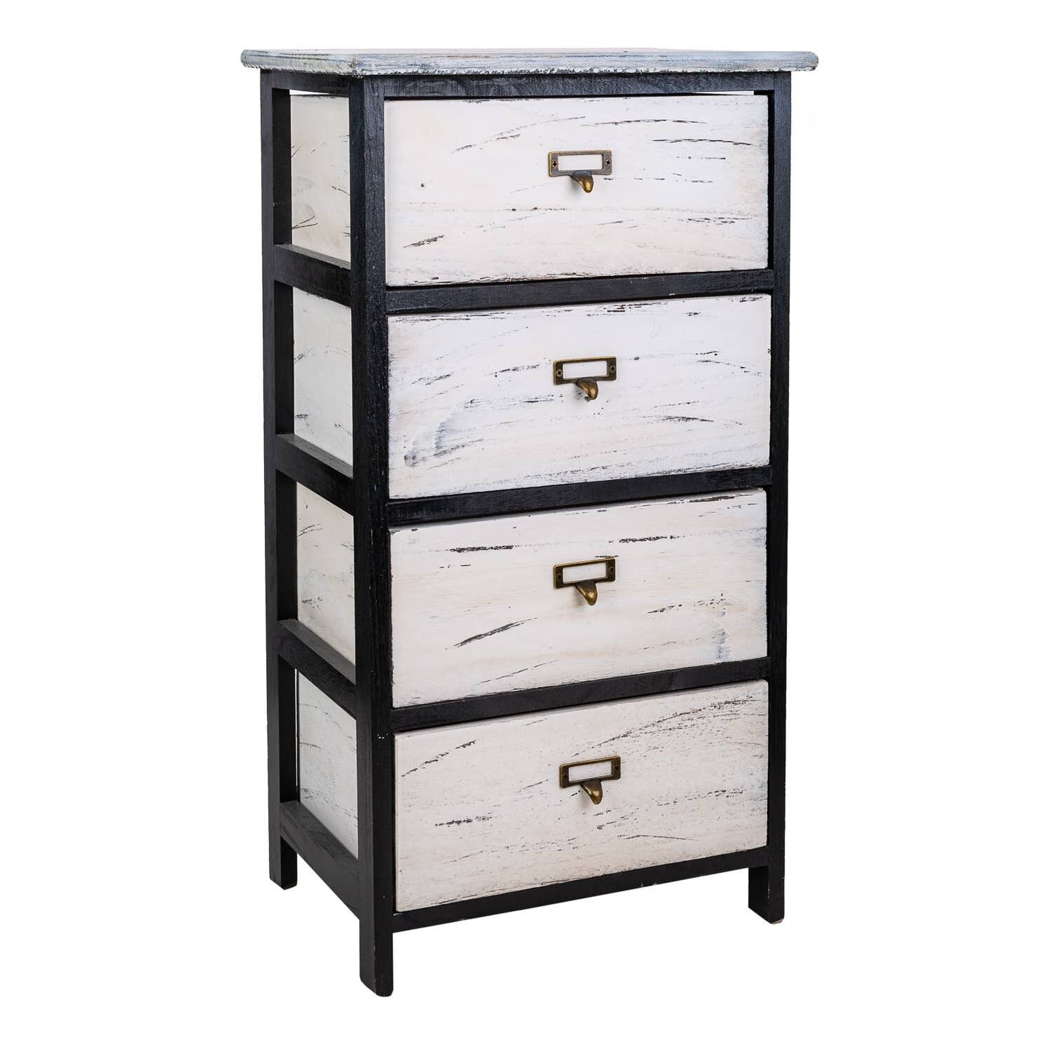 Buy wholesale Wooden chest of drawers 4 drawers reference: 22112