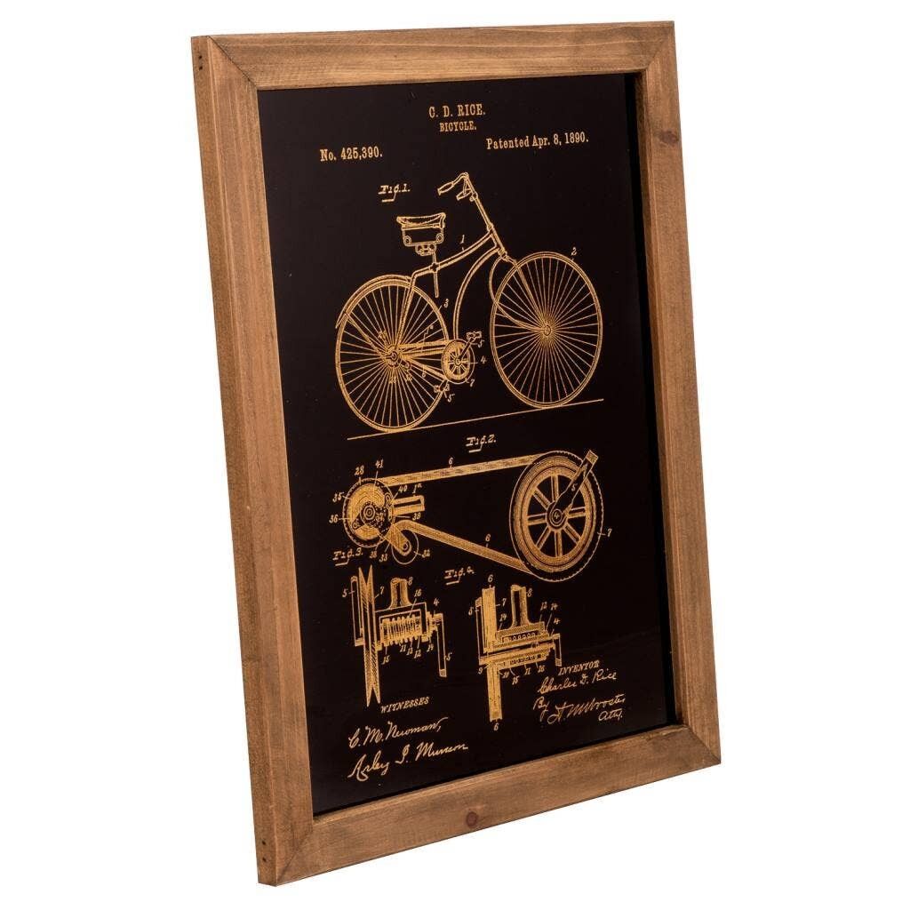 Buy wholesale Golden finish wooden frame reference: 19954
