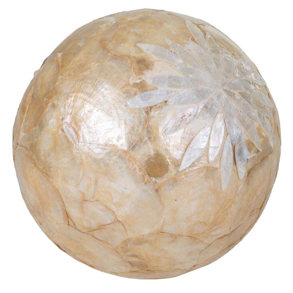 Buy wholesale Capiz decorated sphere reference: 17762