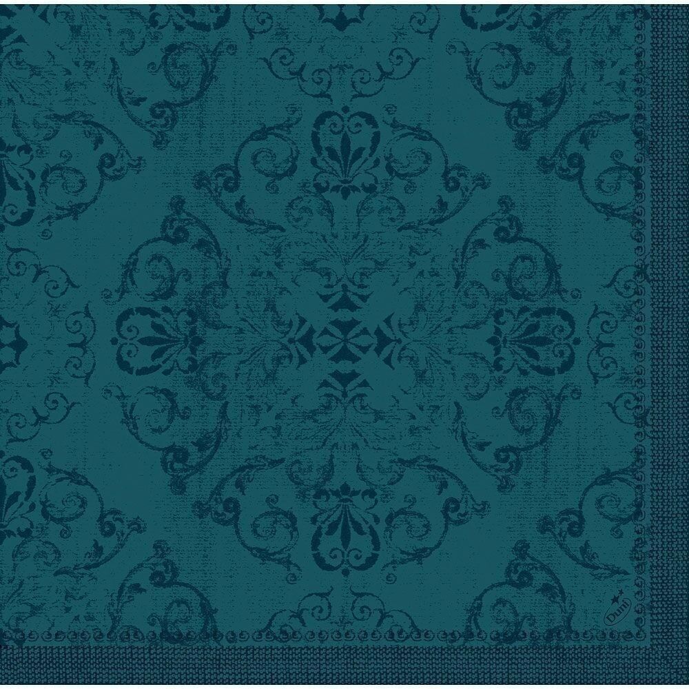 Achat DUNI Dunilin serviette 40x40 cm 1/4F.Opulent Ocean Blue en gros