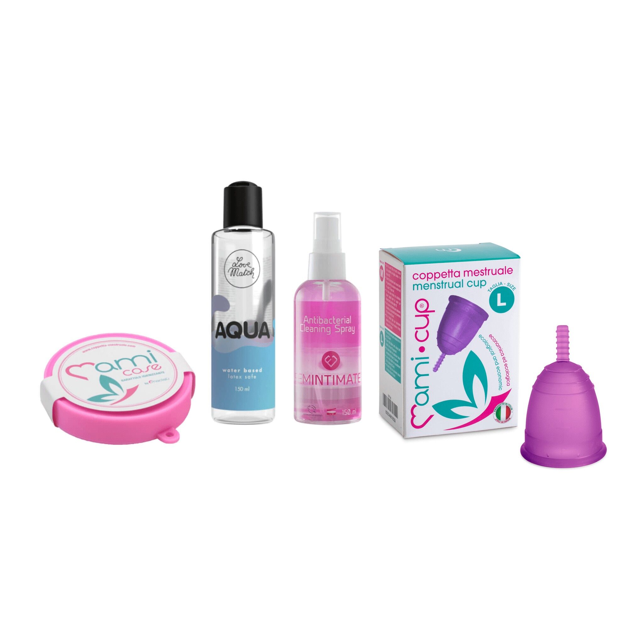 Achat MamiCup Basic Kit - Transparent - M