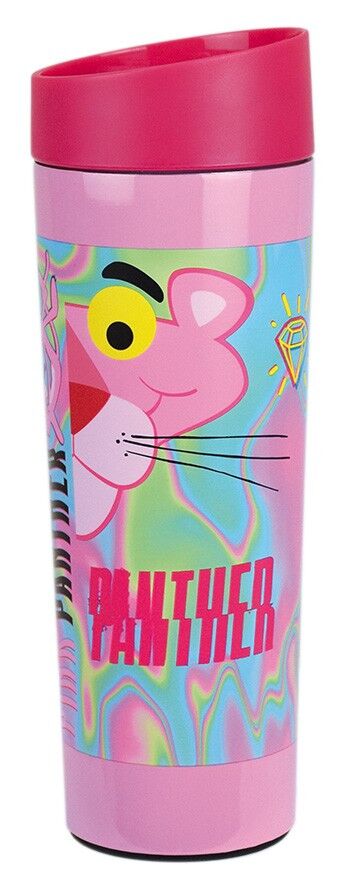 Compra TERMOS PANTERA ROSA ACERO INOXIDABLE 350ML al por mayor