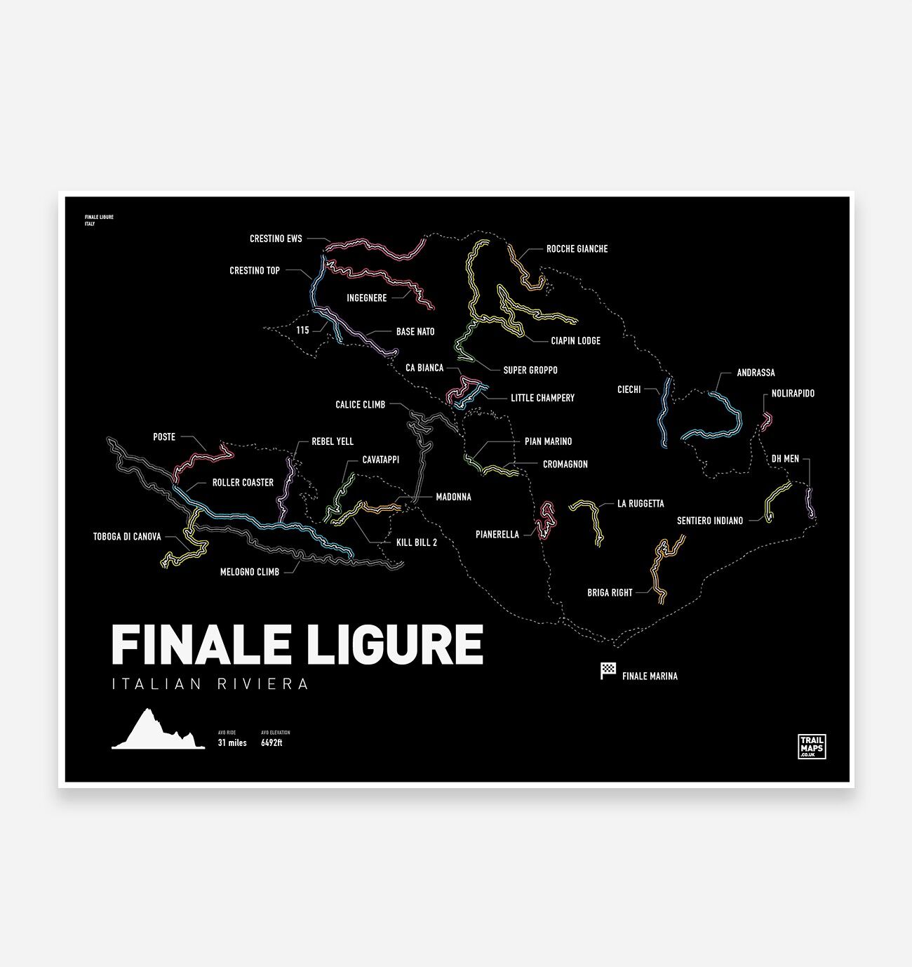 Achat Finale Ligure Art Print en gros