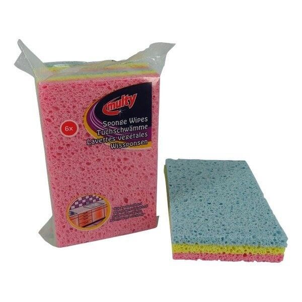 Buy wholesale Multy Sponge cloth wiping sponges pack of 6 pieces