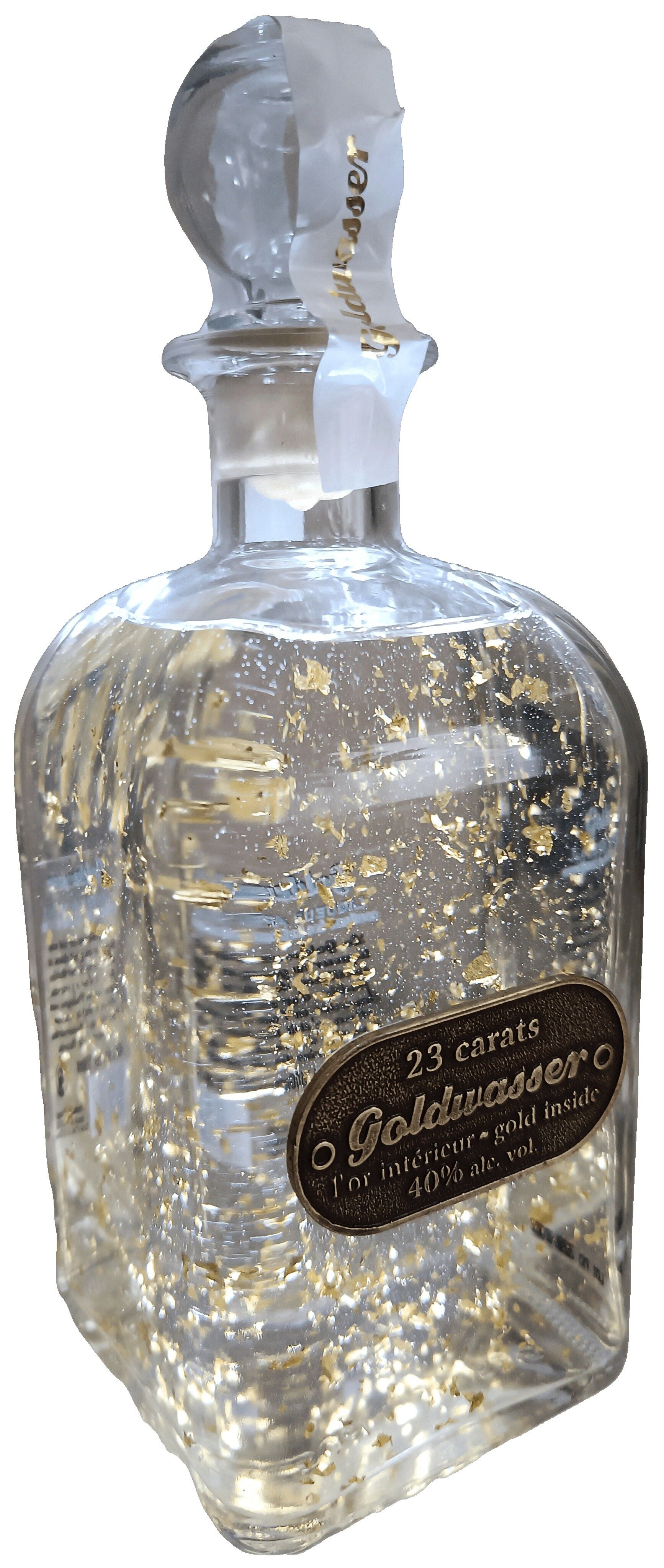 Buy wholesale Vodka Goldwasser with 23 carat gold flakes