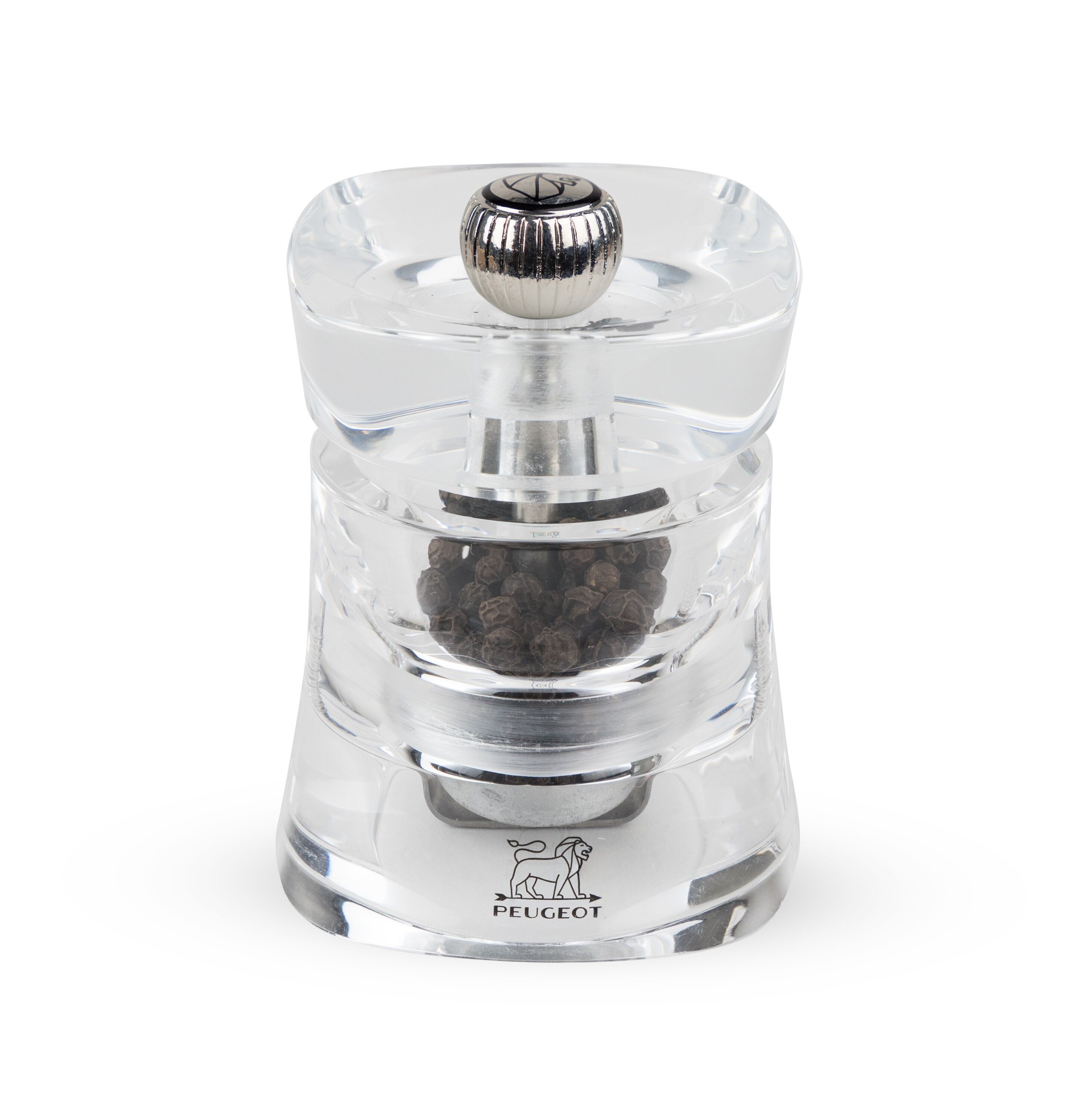 Buy wholesale Pepper mill, transparent acrylic, Baltic model, 8 cm