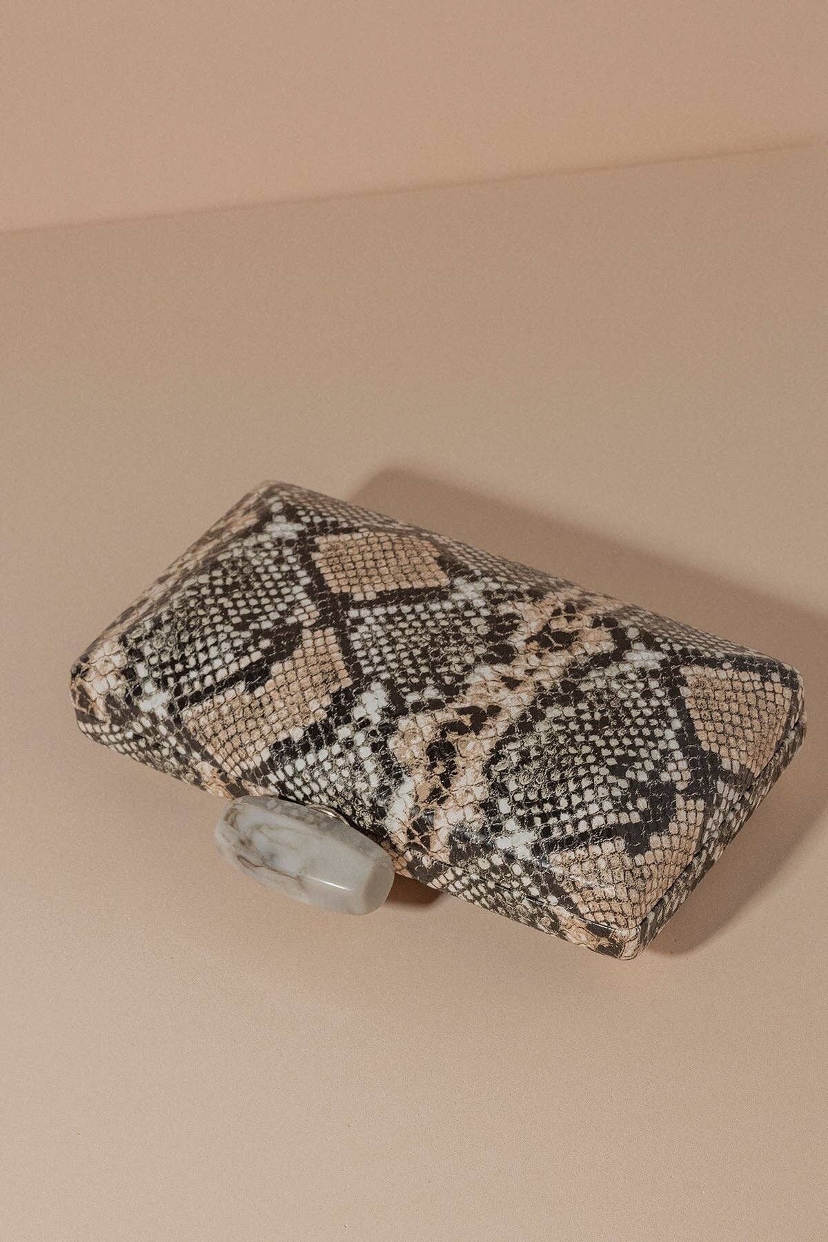 Buy wholesale Clutch Box Lawrence Toffee · L´Avenue