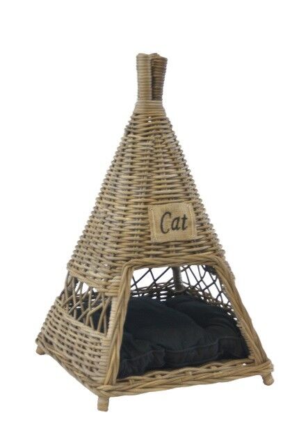 Achat Maison pour chat Apache 'Cat' avec oreiller en gros