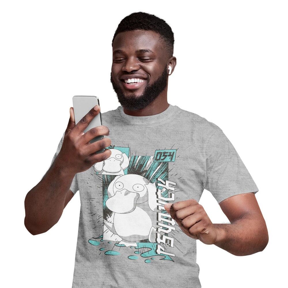 Achat Pokemon Psykokwak Anime T-shirt en gros
