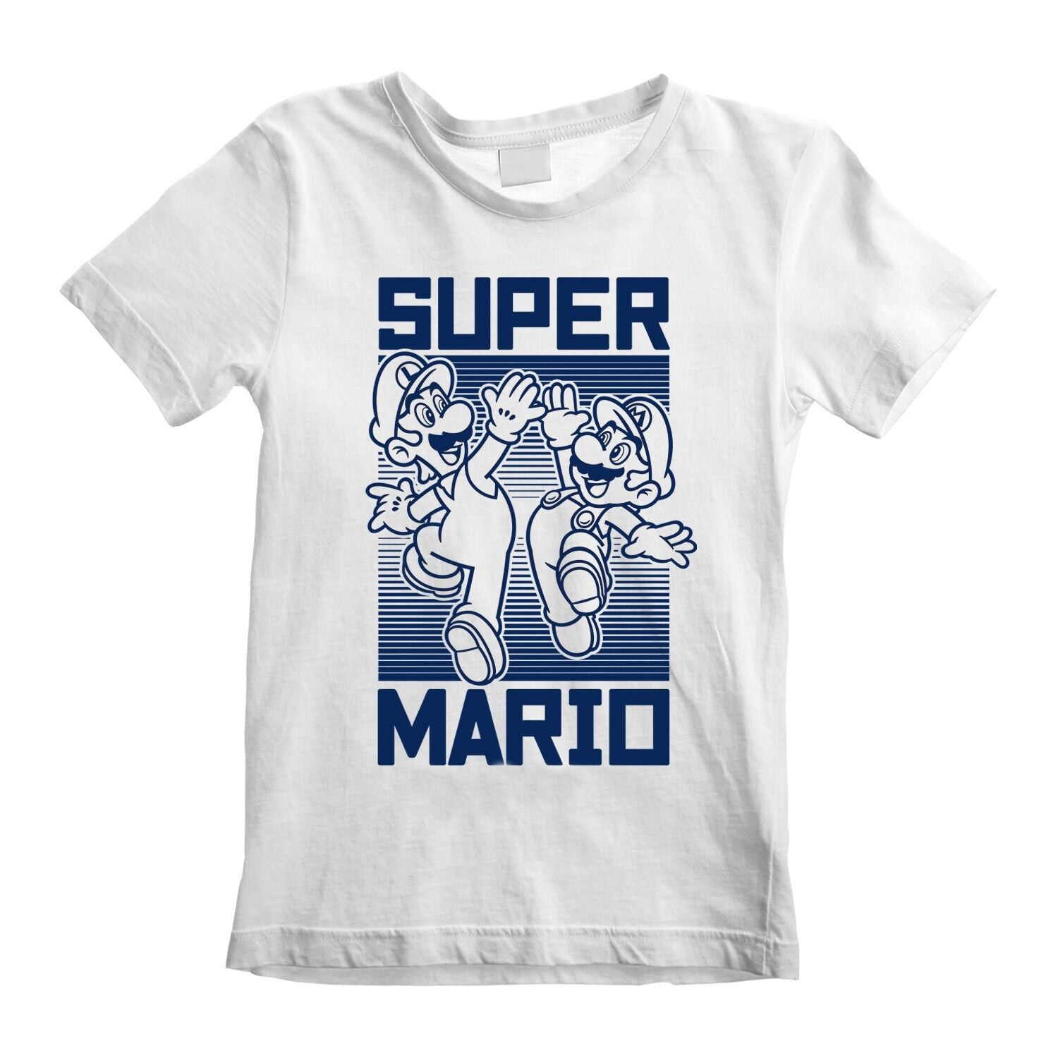 Achat T-shirt enfant Nintendo Super Mario High Five en gros