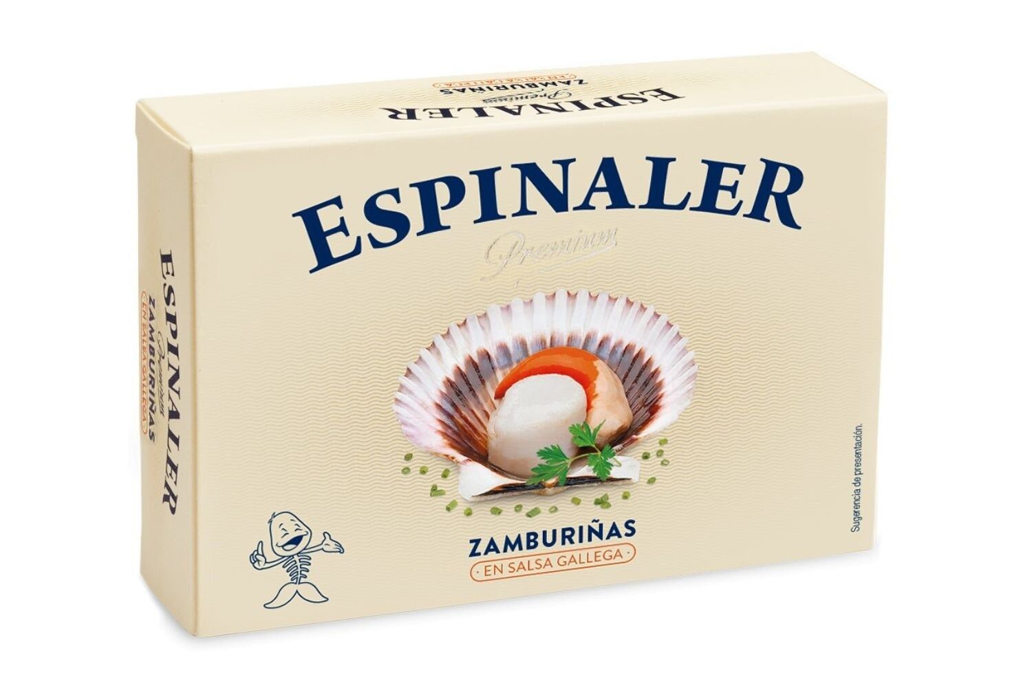 Buy wholesale Scallop in Galician Sauce ESPINALER PREMIUM RR-125