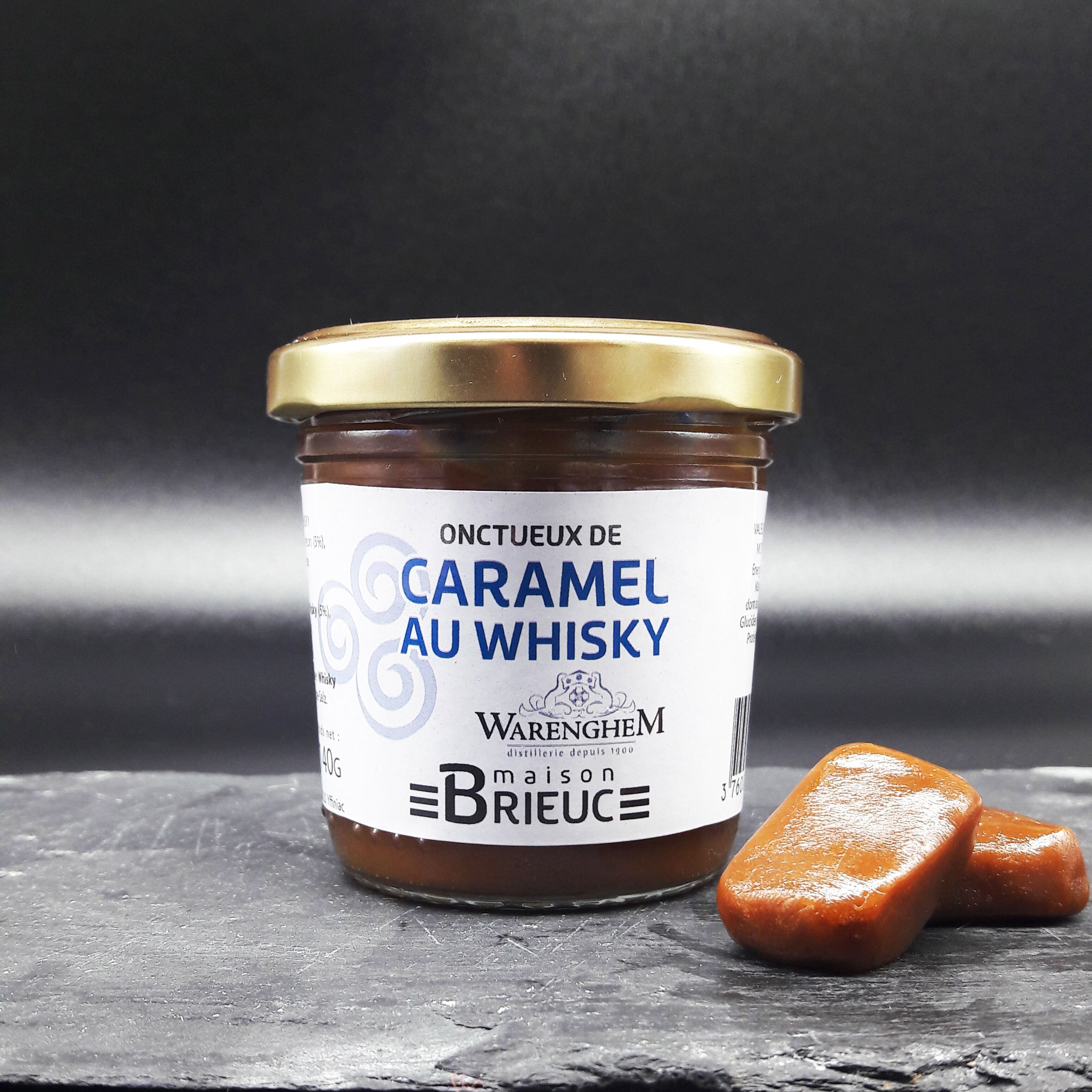 Achat Onctueux de Caramel au Whisky "Warenghem" - 140g en gros