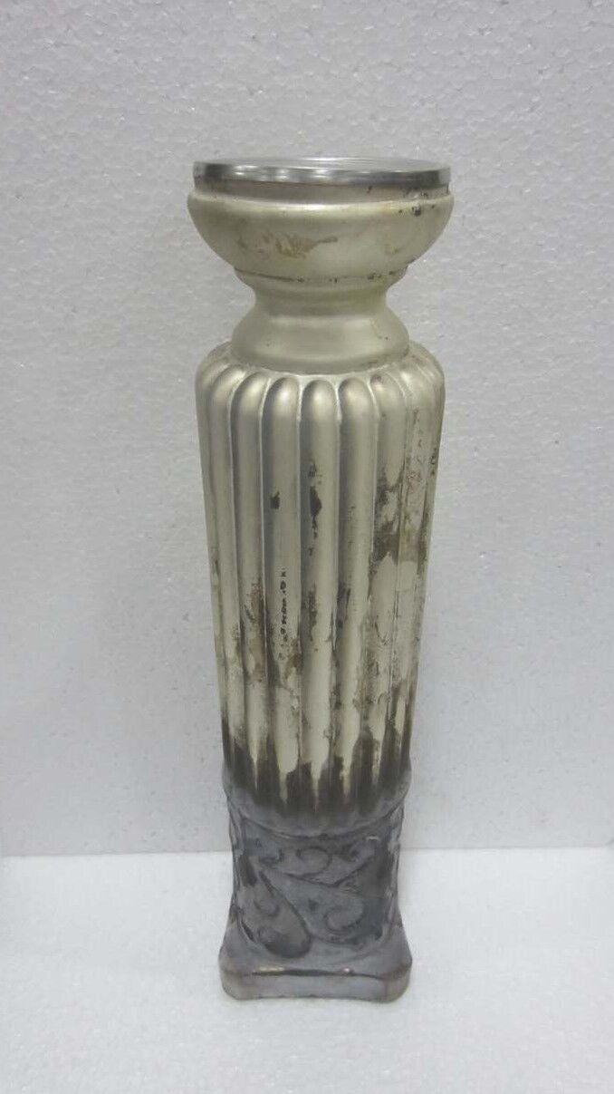 Buy wholesale C/S Rib Pillar Large Ivory Shabby