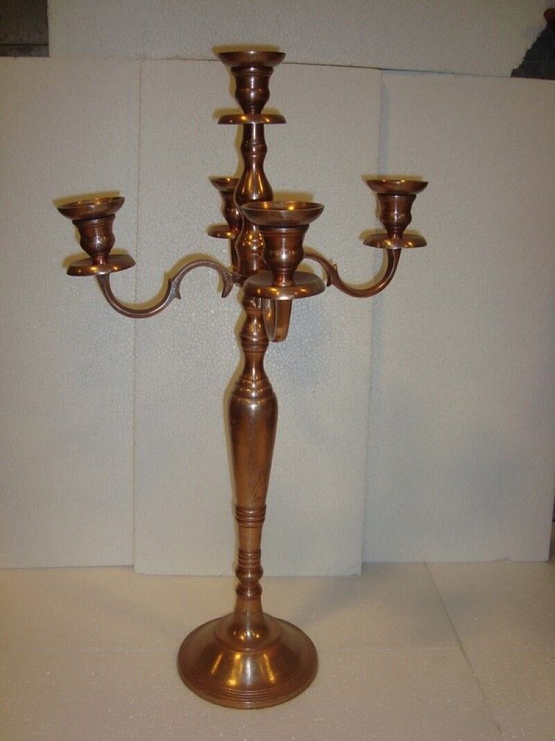 Buy wholesale Candlestick 5 flames 80cm copper
