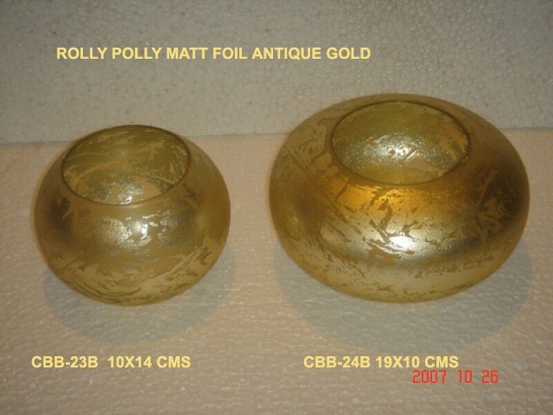 Achat Rolly Polly Foil Doré en gros