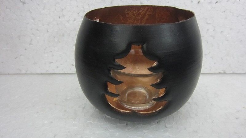 Buy wholesale Rolly Polly + glass big tree copper