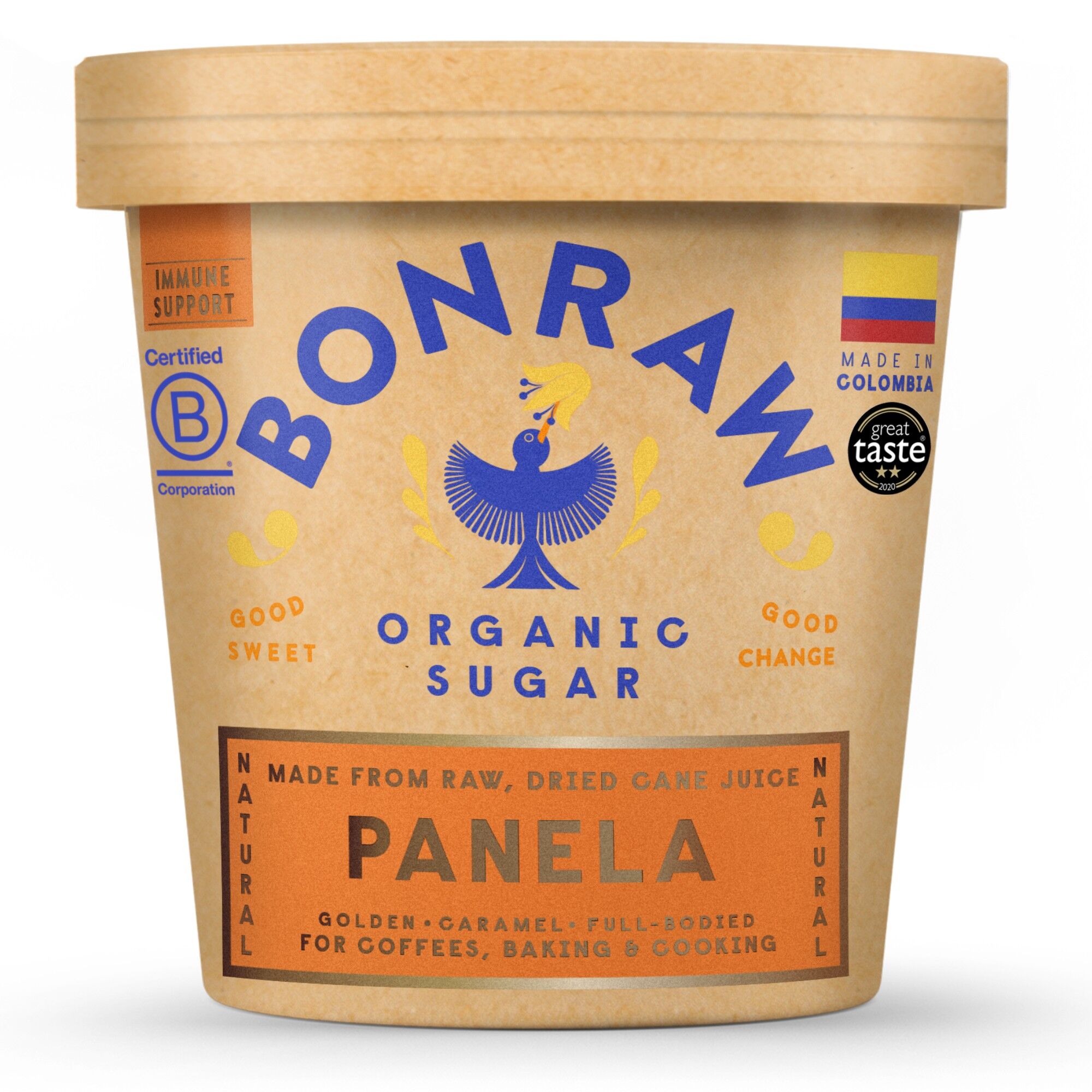 Buy wholesale 225g (5 p/case) Organic Panela Sugar | BONRAW