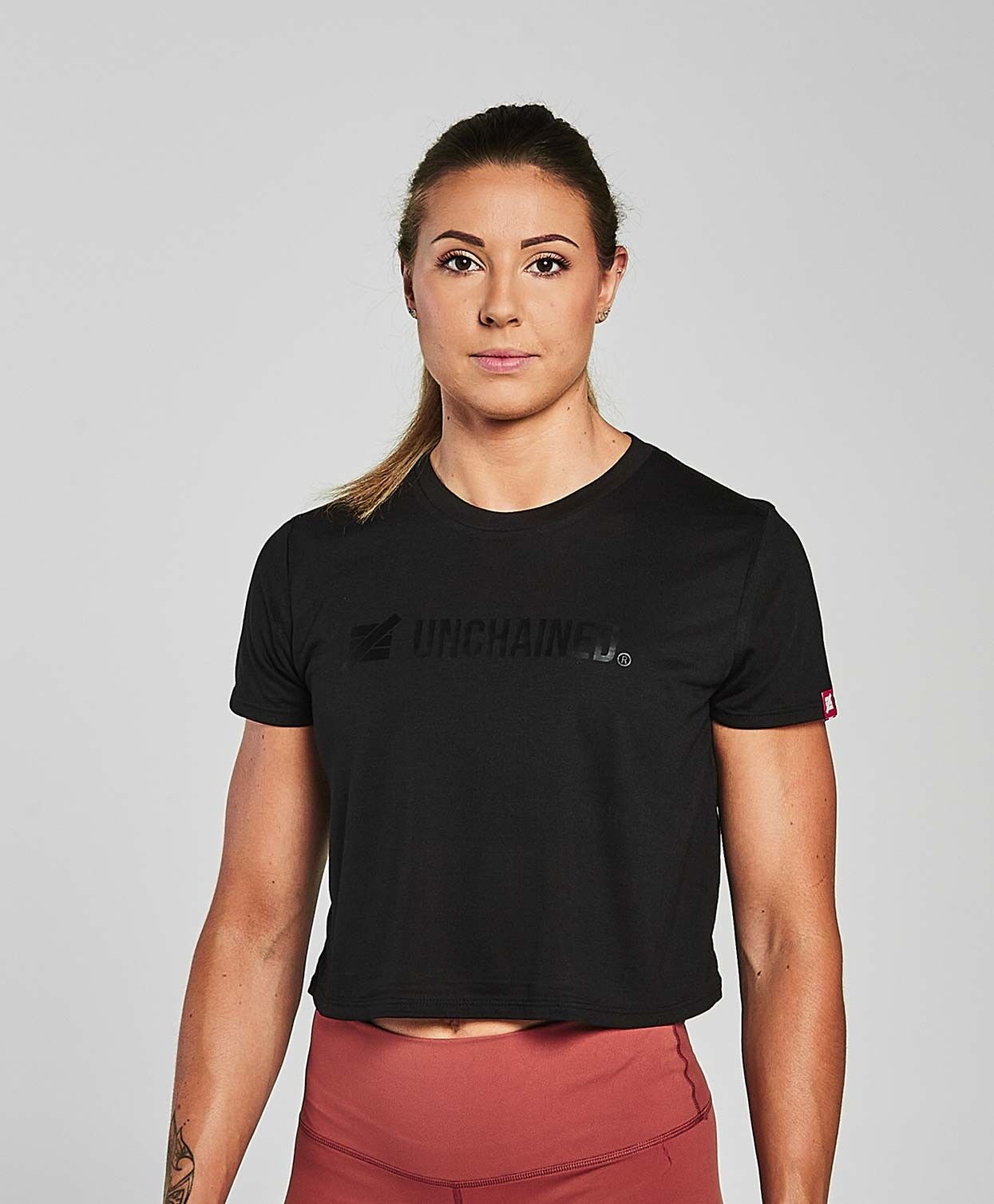 Buy wholesale CROP TOP UNCHAINED BLACK EDITION