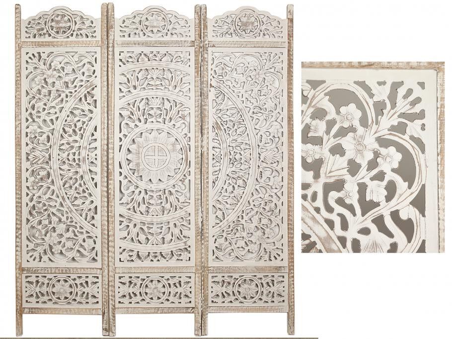 Achat PARAVENT EN BOIS NATUREL AJOURÉ - Modèle 1 en gros