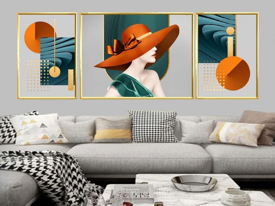 Buy wholesale TRIPTYCH LADY ACRYLIC HAT