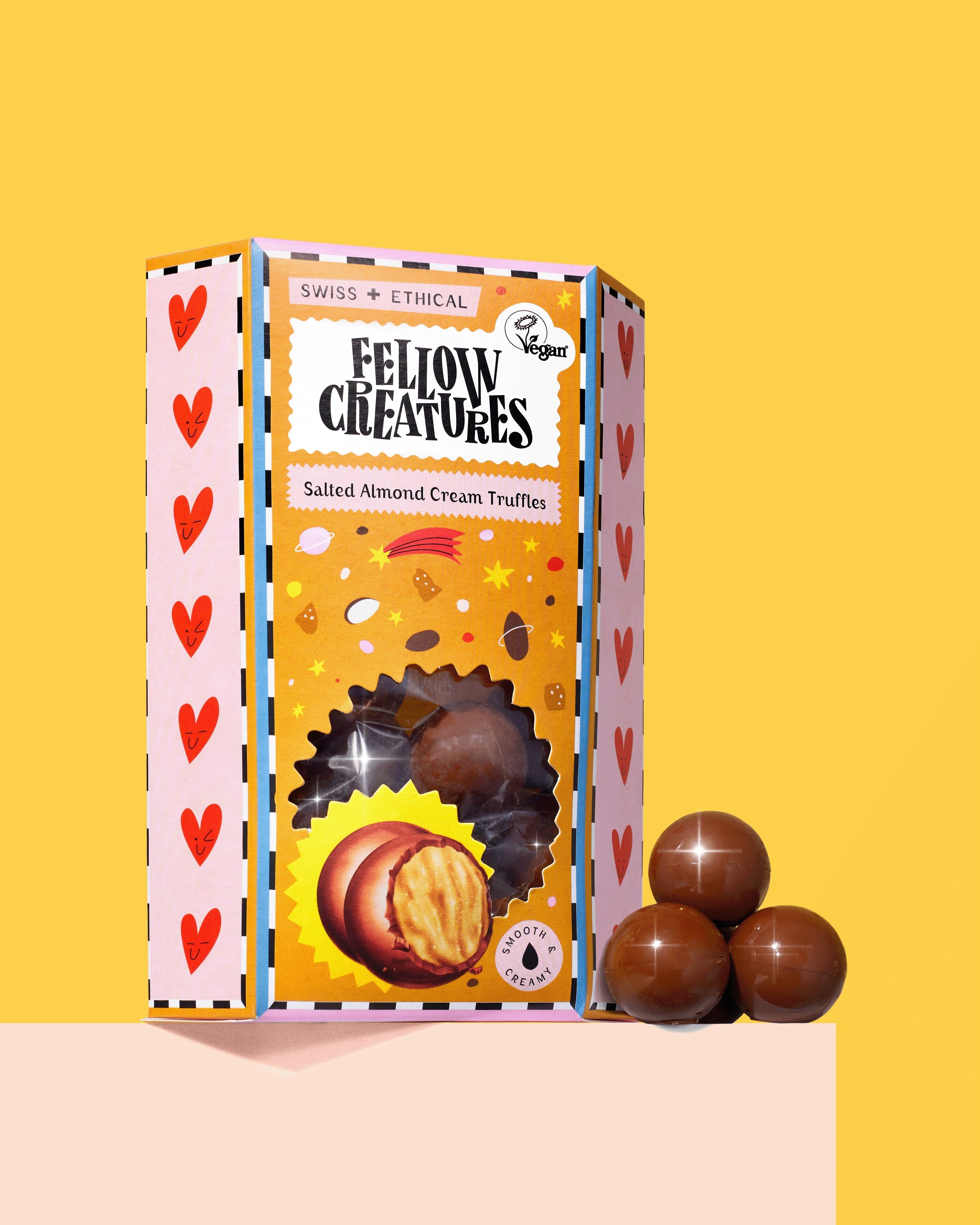 Achat Truffes à la crème d'amandes salées en gros