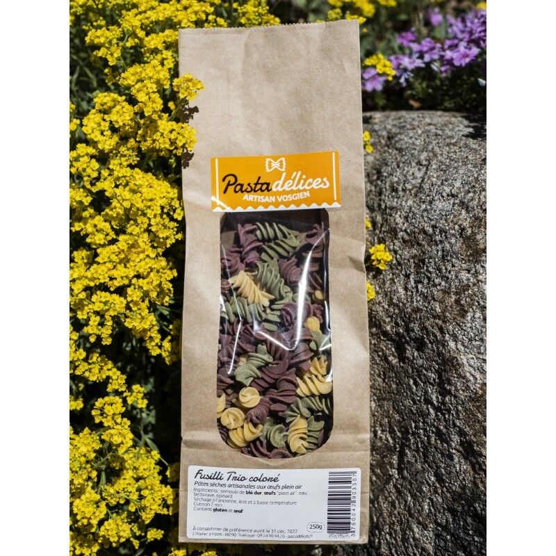 Buy wholesale Colored trio of fusilli - Dry pasta