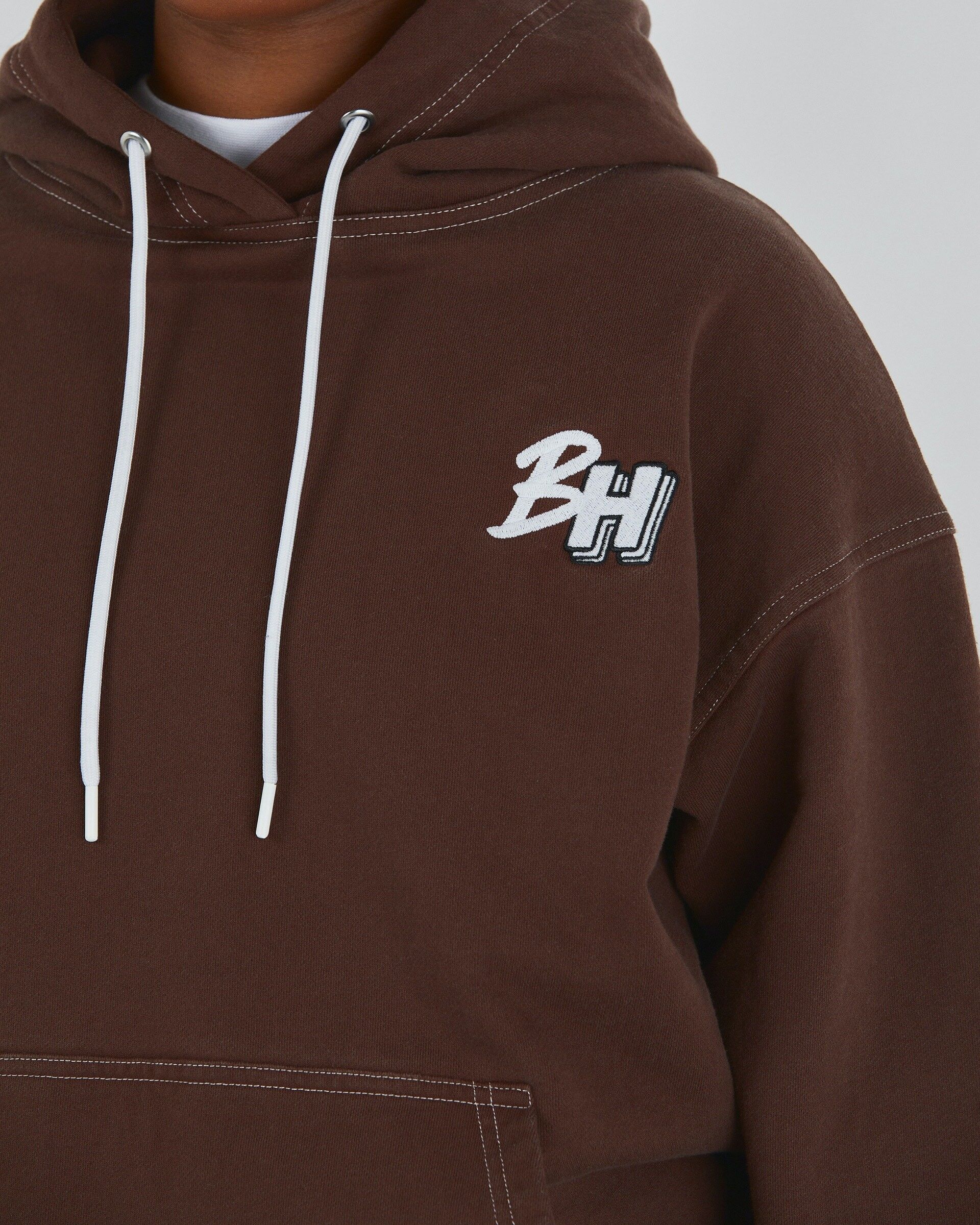 Buy wholesale Earthling Oversized Drawstring Hoodie With Chest ...