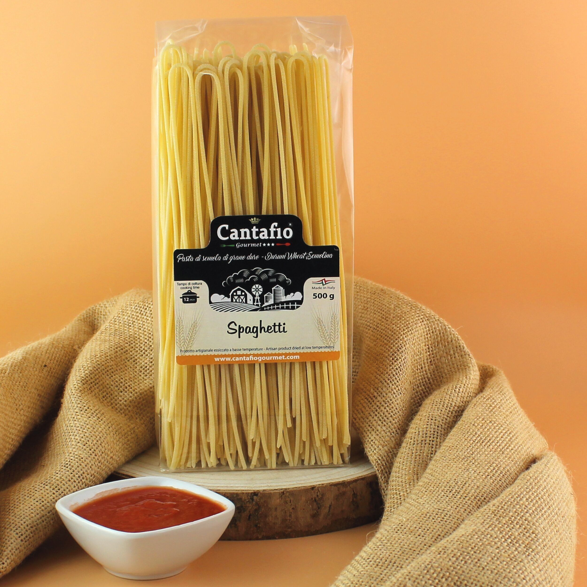 Achat "Spaghettis" 500g | pâtes typiques artisanales italiennes en gros