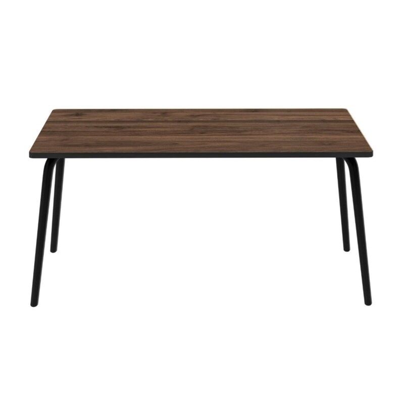 Buy wholesale Retro Vera Table 160×80 – Dark Oak Printed Black Legs